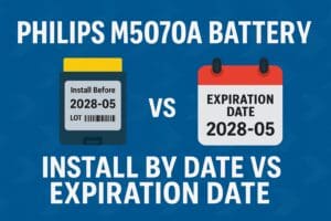 Philips M5070A Battery – Install-By vs Expiration Date Explained